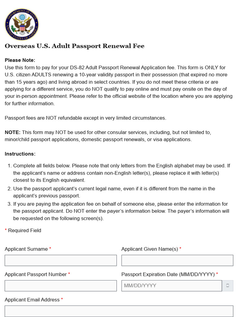 Pay Gov Form | PDF