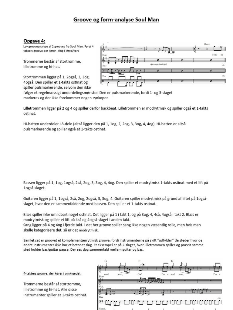 Ark Med Analyse Soul Man | PDF