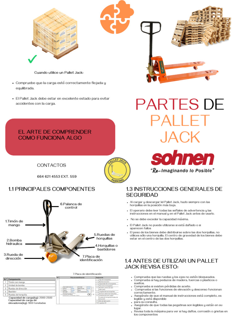Partes de Pallet Jac | PDF | Bienes manufacturados