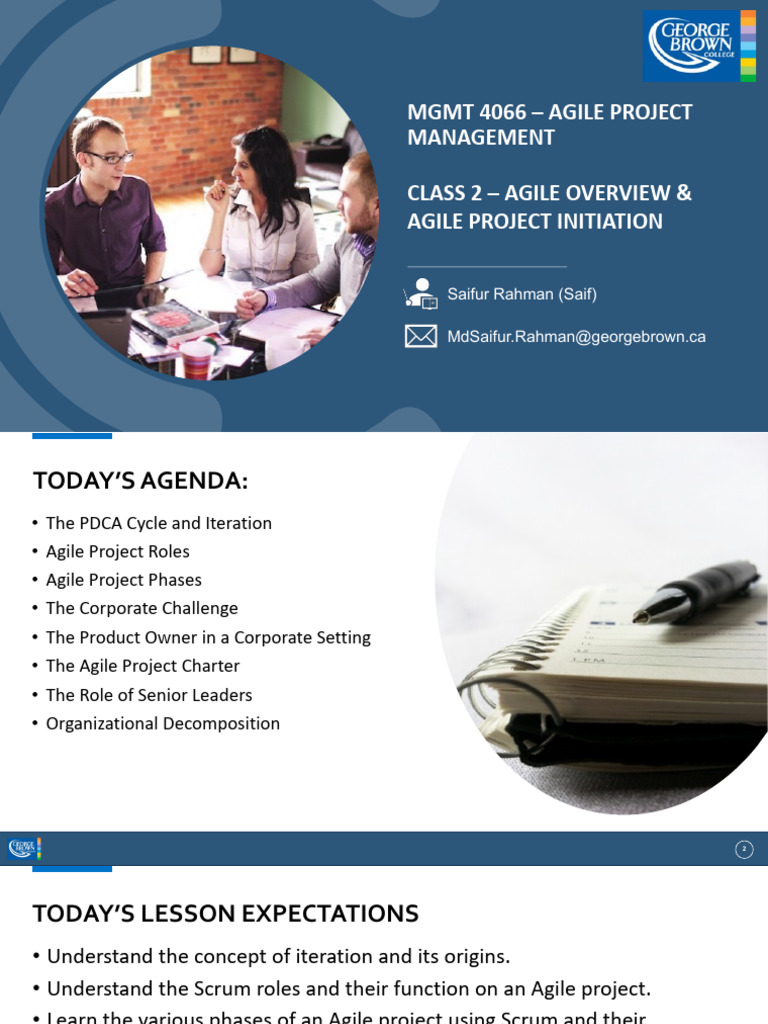 Agile Project Management Overview | PDF | Scrum (Software Development ...