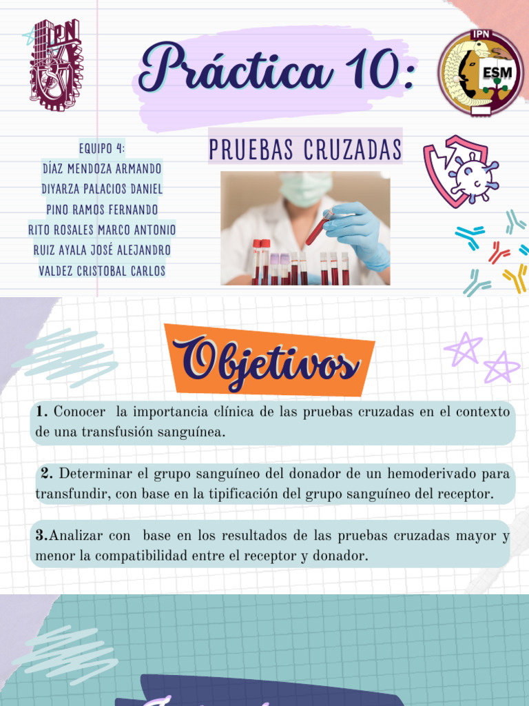 Práctica Pruebas Cruzadas | Descargar gratis PDF | Sangre | Tipo de sangre