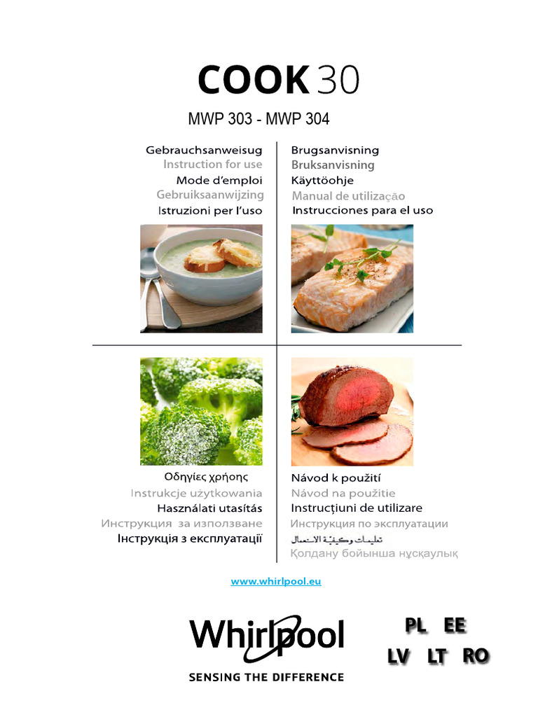Whirlpool MWP 303 SB Microwave | PDF