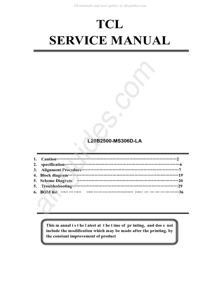TV Safety and Operating Instructions | PDF | Hdmi | Menu (Computing)