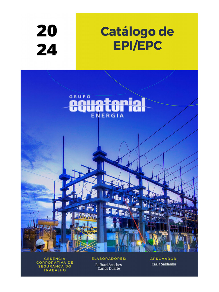 Catalogo de Epi e Epc Grupo Equatorial Janeiro 2024 | PDF | Capacete ...
