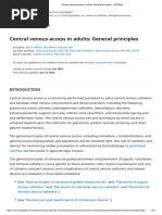 A Procedural Guide To Midline Insertion | PDF | Arm | Intravenous Therapy
