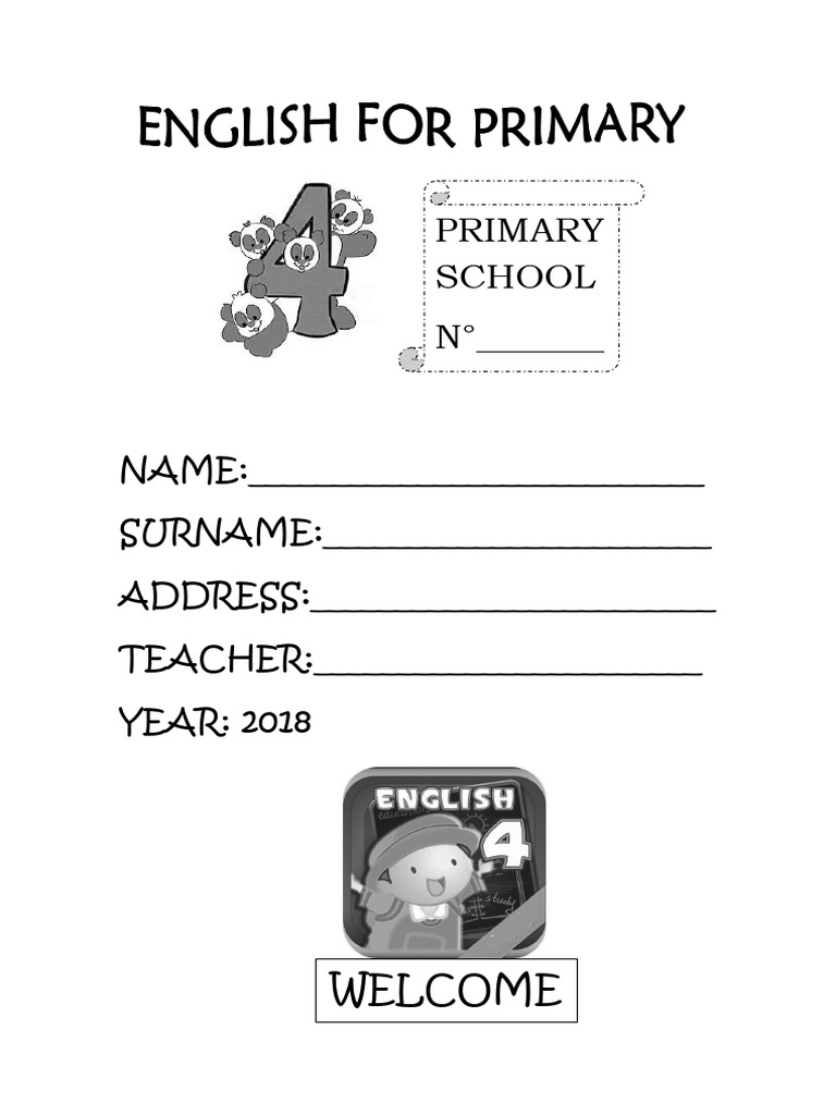 English For Primary 4 | PDF | Bedroom