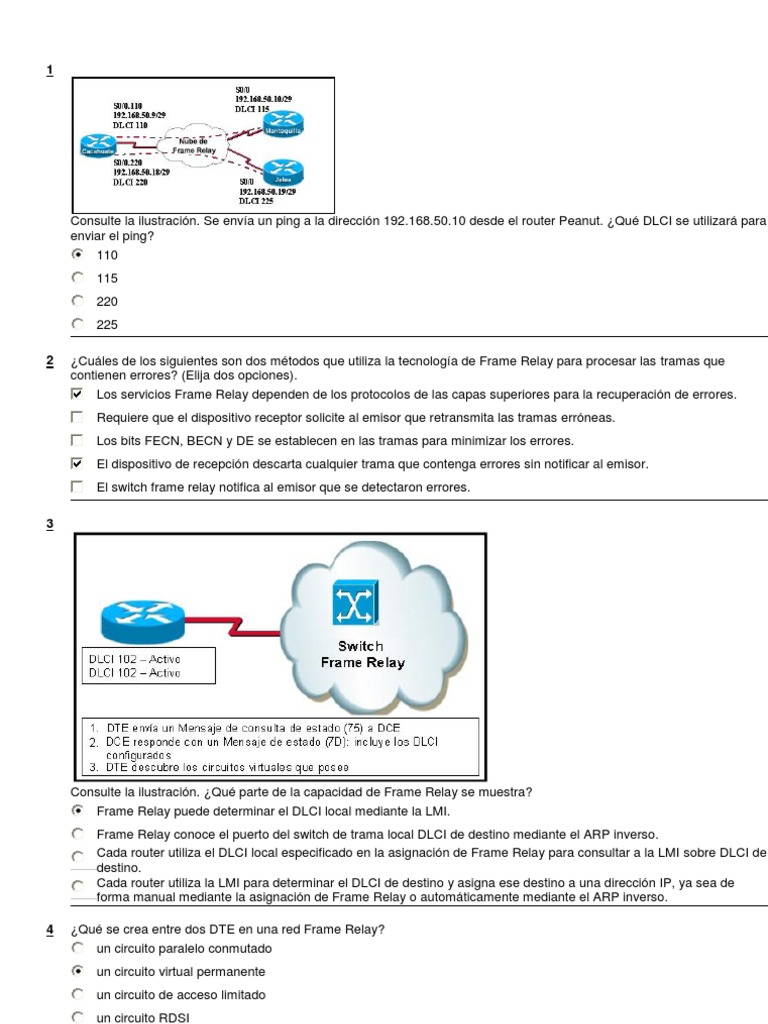 Examen Ccna 4 Capitulo 3 | PDF | Enrutador (Computación) | Conmutador de red