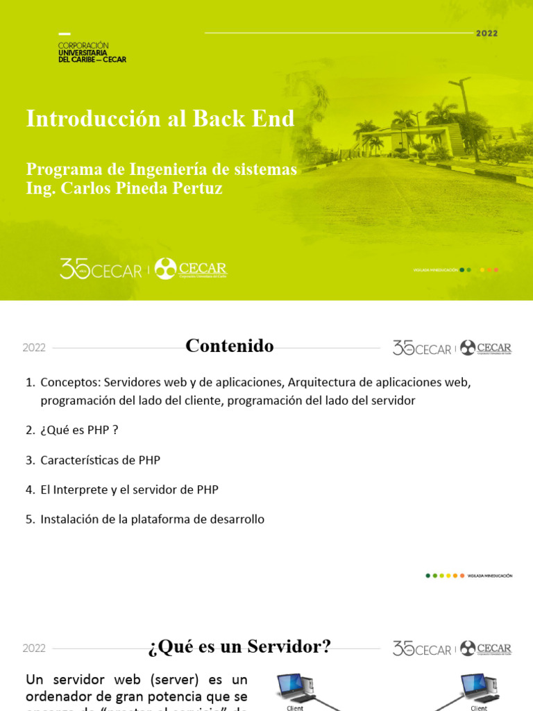 Servidores y Lenguajes de Programación | PDF | Php | Redes