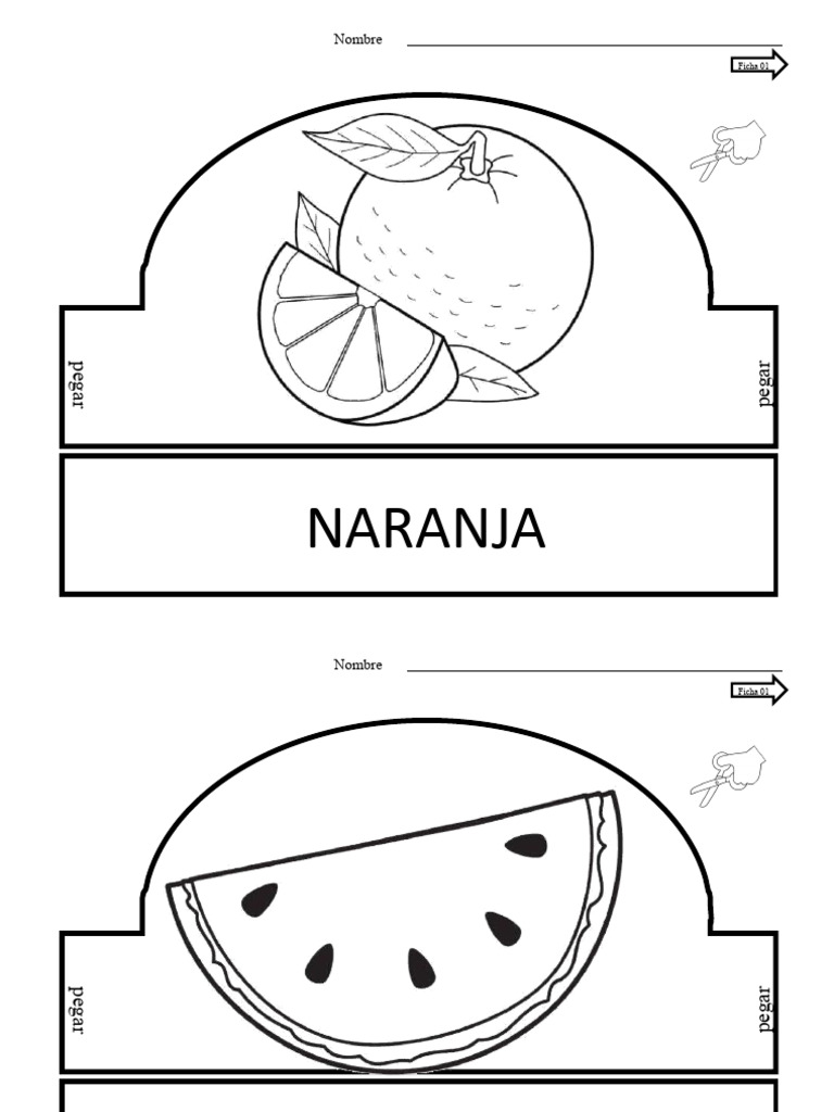 Coronas de Frutas y Verduras | PDF