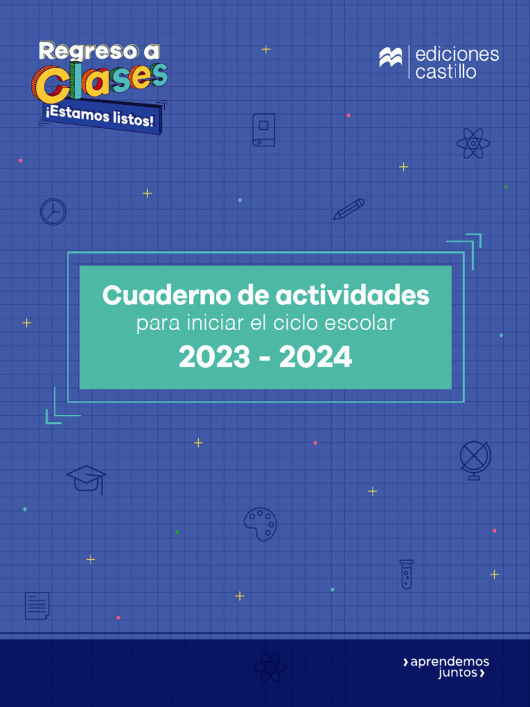 Cuaderno Actividades Regreso A Clases - 2023 2024 | PDF | Las emociones ...