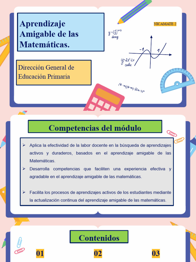 Matemática Amigable (I Unidad Pedagógica) | PDF | Aprendizaje | Matemáticas