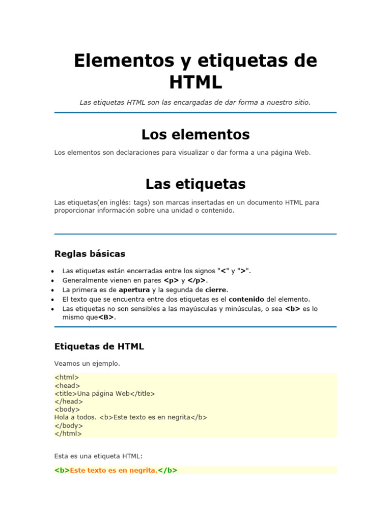 HTML Tutorial | PDF