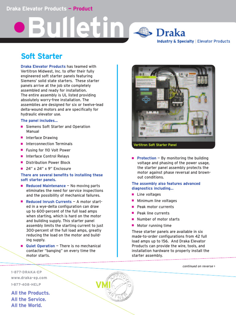Vertitron Soft Starter | PDF