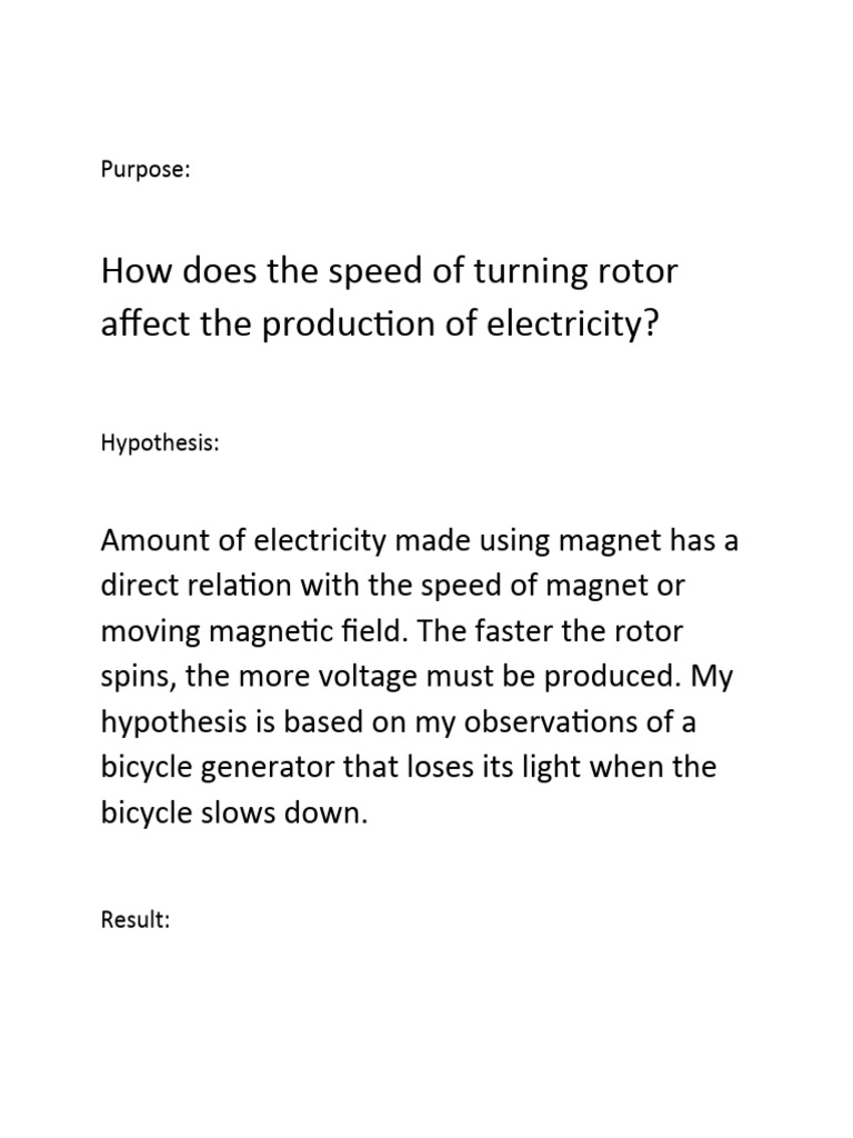 Generator Fair | PDF