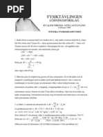 Fysik 1 Exempelprov | PDF