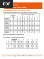 IGCSE ICT Grade Thresholds June 2025 | PDF | Student Assessment And ...