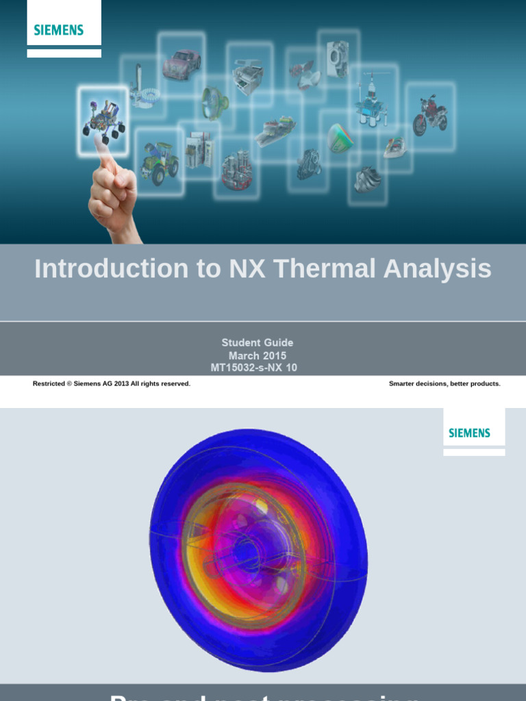 Introduction To NX Thermal Analysis | PDF