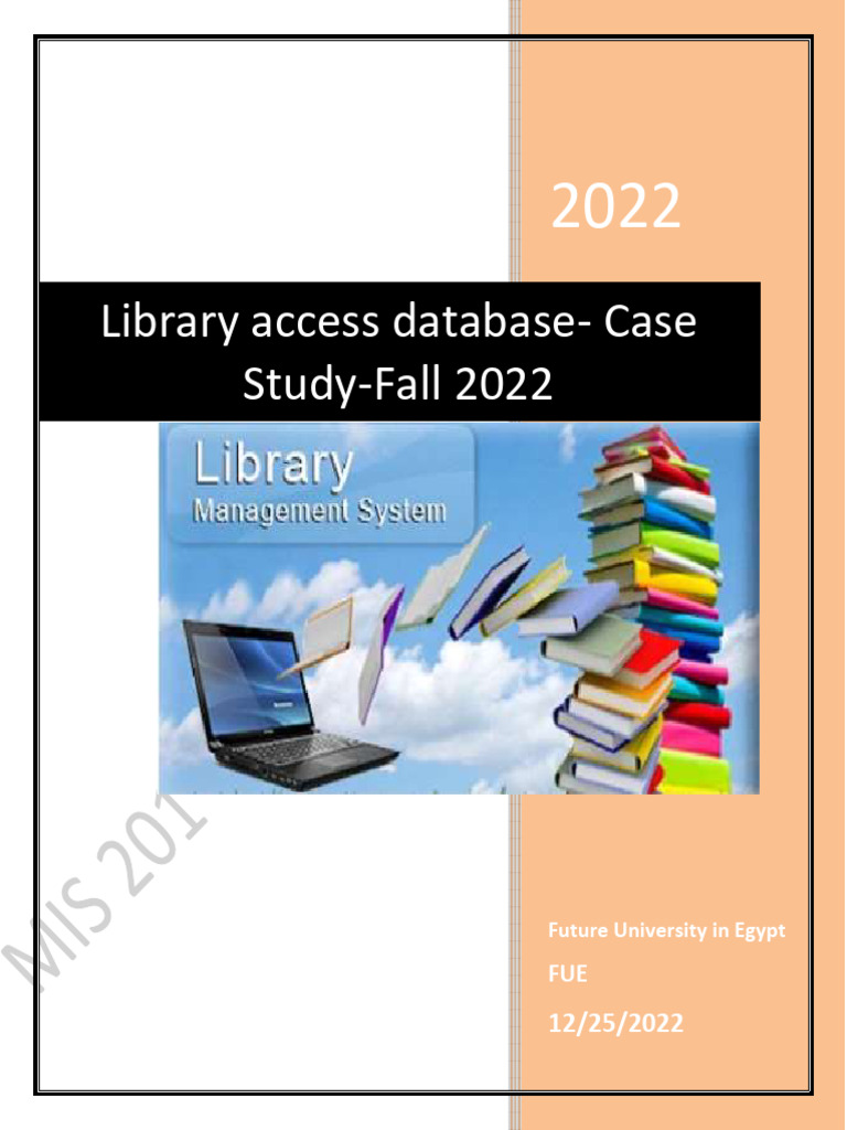 Library Case Study Answer | Download Free PDF | Table (Database) | Computer Programming