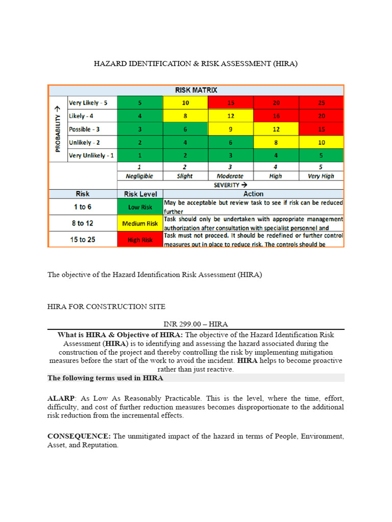 Hazard Identification | Download Free PDF | Risk | Risk Assessment
