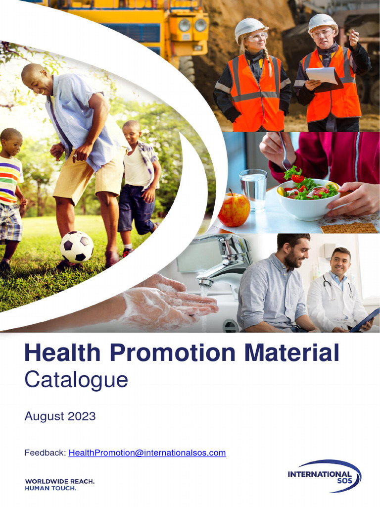 IntlSOS Health Promotion Catalogue | PDF | Immunology | Public Health