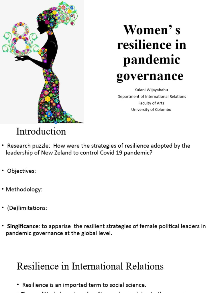 Women's Day Presentation | PDF | Governance | Psychological Resilience