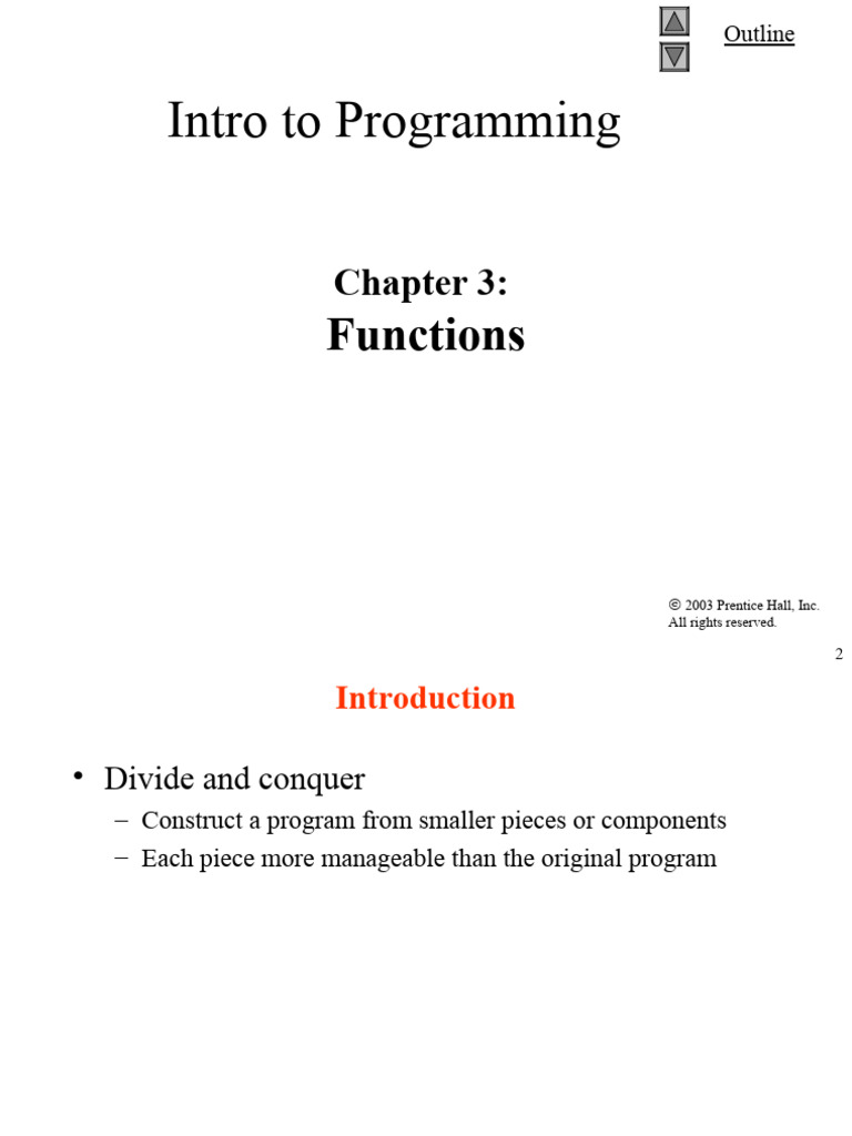 Chapter 3 Pdf Scope Computer Science Parameter Computer Programming