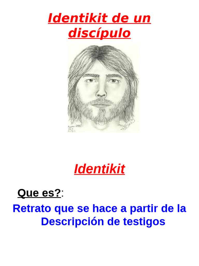 Identikit de Un Discipulo | PDF