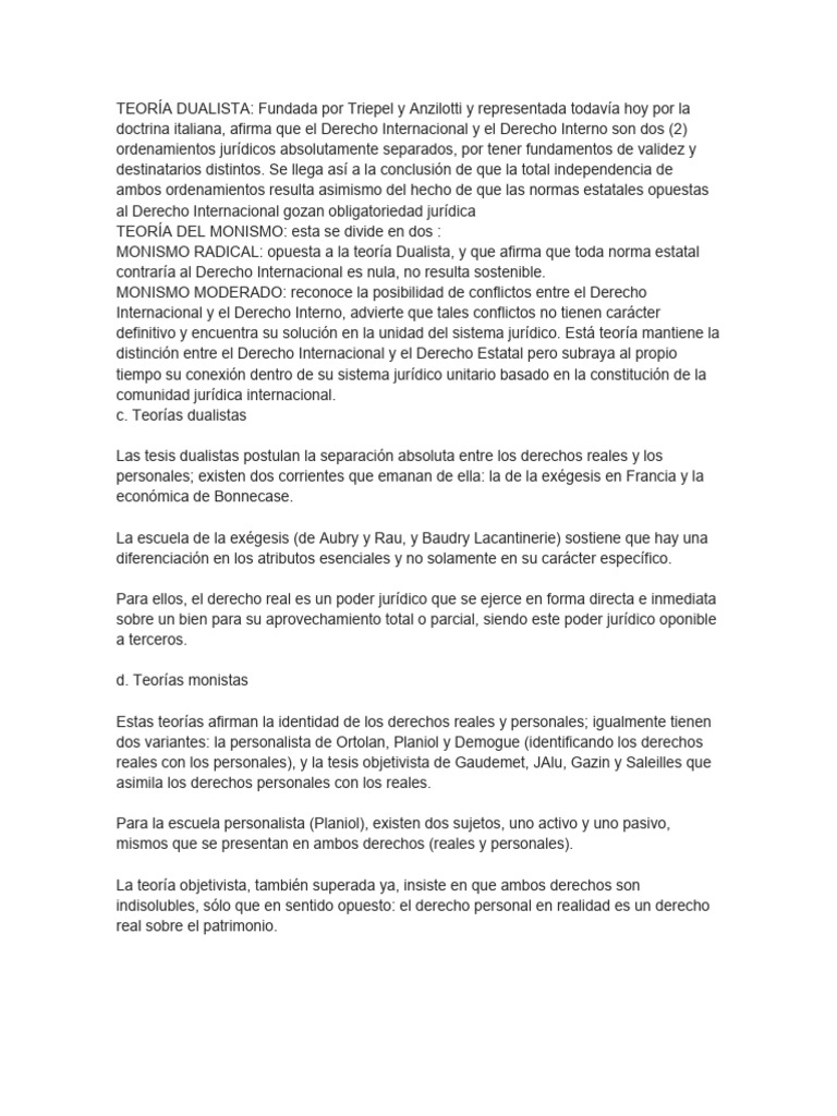 Teoría Dualista | PDF