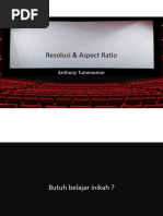 Aspek Rasio Dalam Produksi Film | PDF