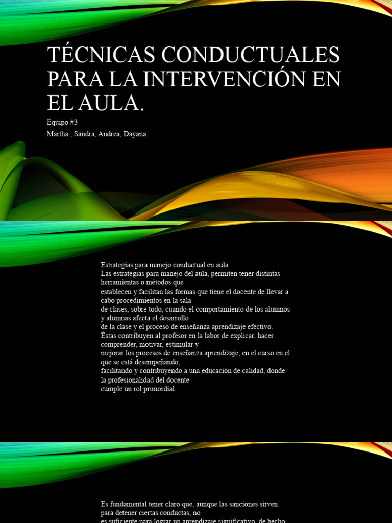Estrategias Conductuales en el Aula | PDF