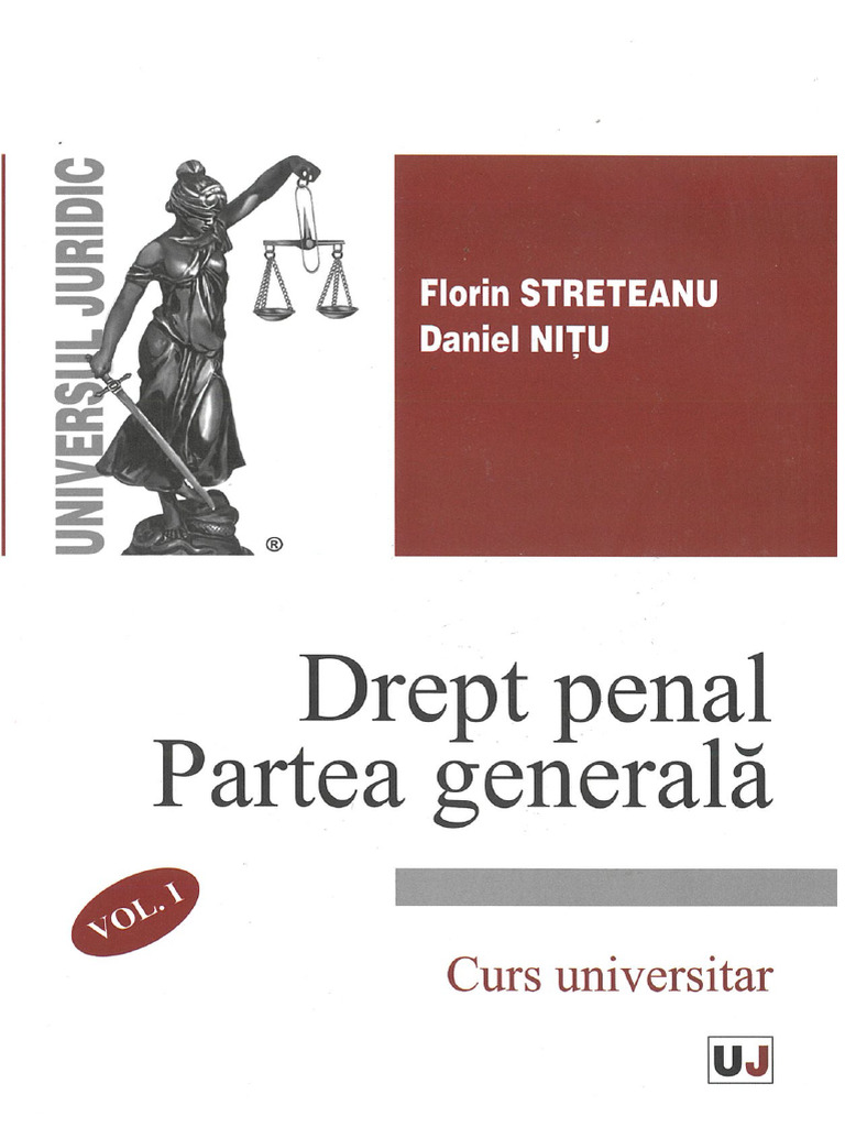 Drept Penal Parte Generala | PDF