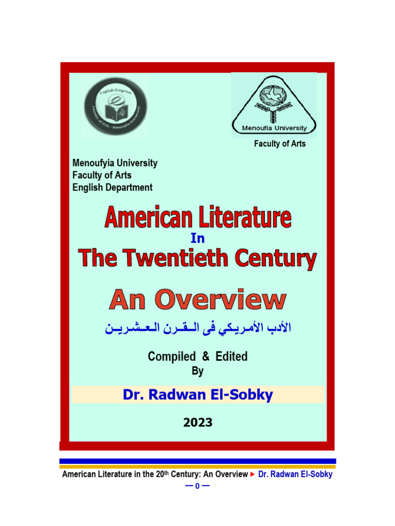 BOOK - All American Literature in The 20th Century Black | PDF | Classics