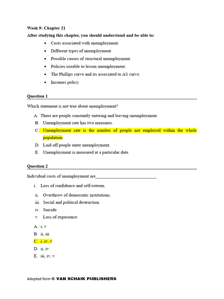 Understanding Unemployment and Economic Growth | PDF | Gross Domestic ...