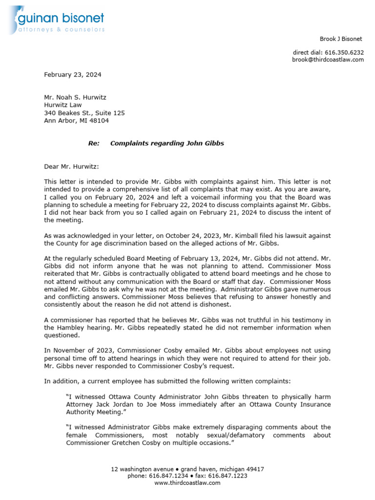 Letter From Legal Counsel | PDF | Infidelity | Anger