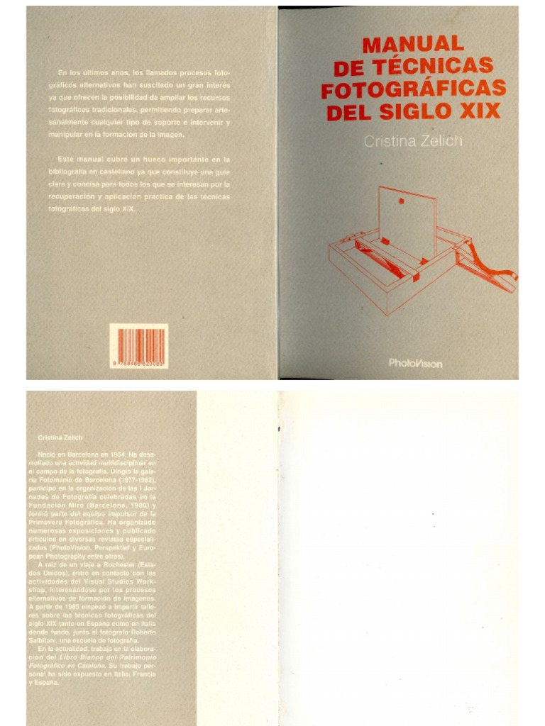 Manual Tecnicas Fotograficas Del Siglo Xix | PDF