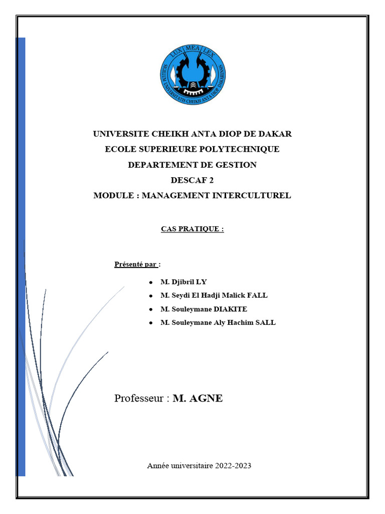 CP Management Interculturel | PDF