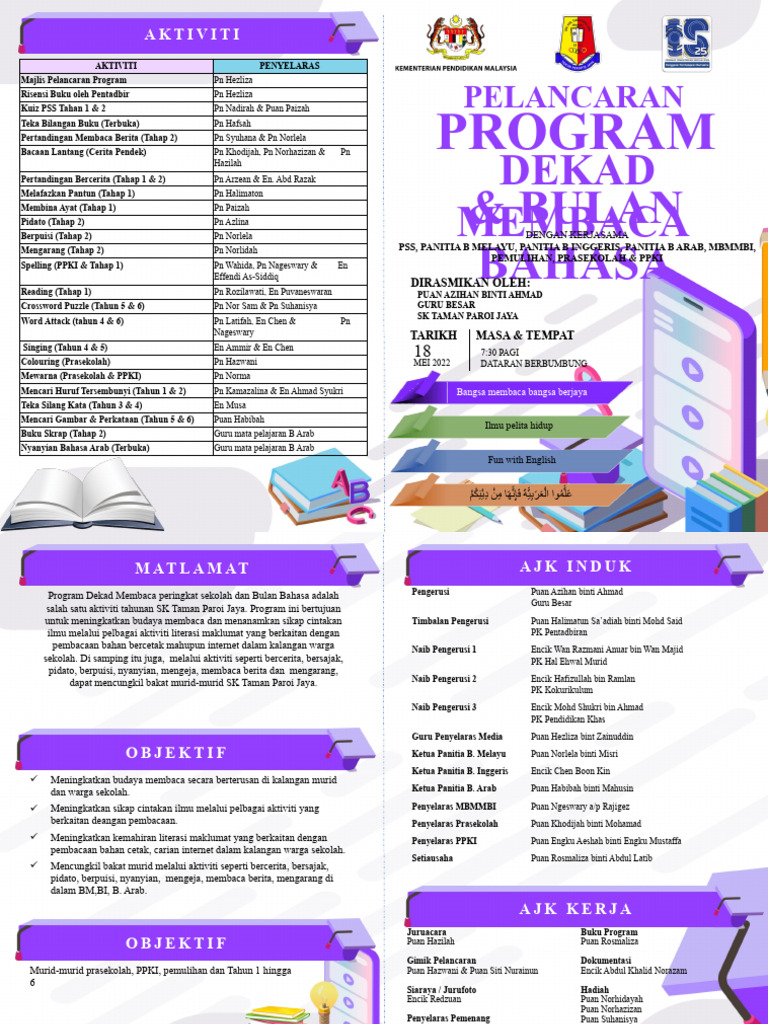 BP Program Dekad Membaca | PDF