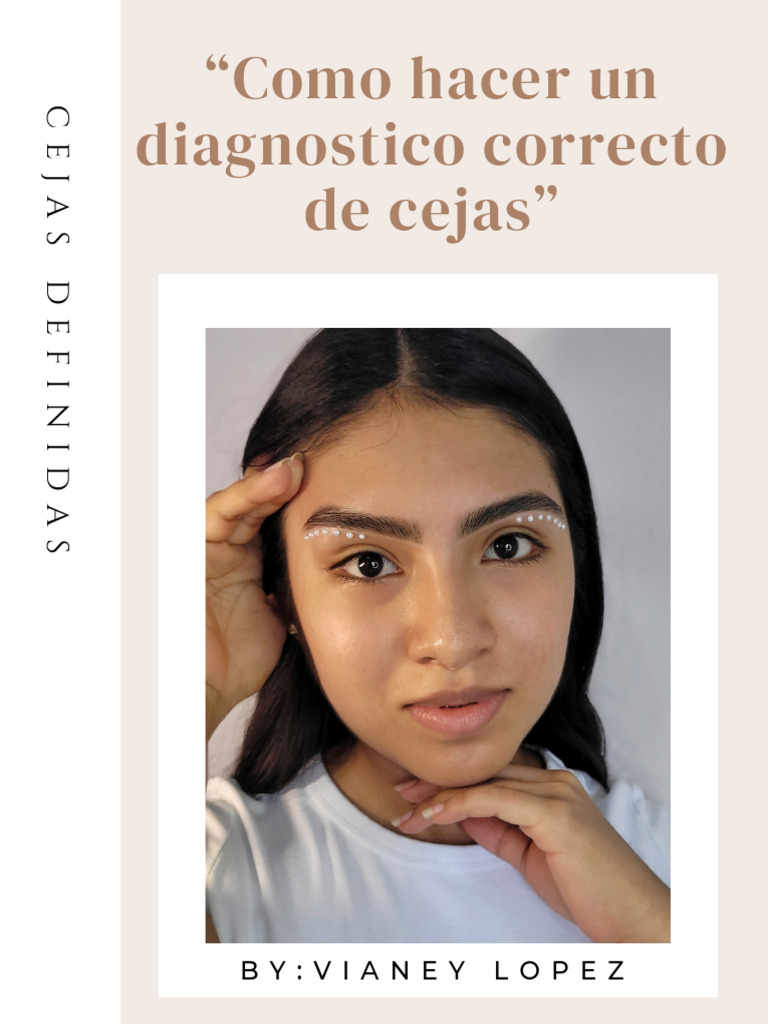 Como Hacer Un Diagnostico Correcto de Cejas | PDF