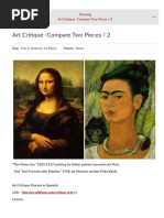 CSEC Visual Arts Reflective Journal | PDF | Drawing | Composition ...