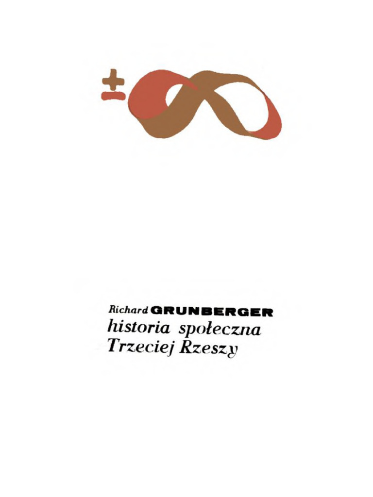 Grunberger R. - Historia Społeczna Trzeciej Rzeszy | PDF