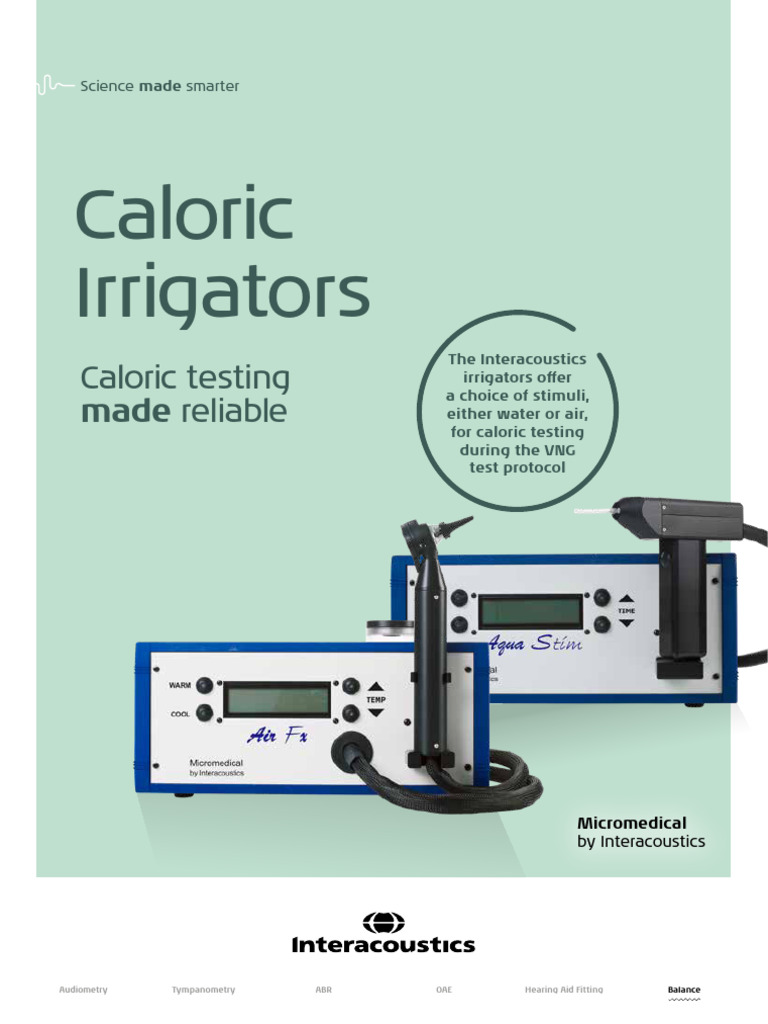 8103100-Int Caloric Irrigators Brochure v3 03 | PDF | Science ...
