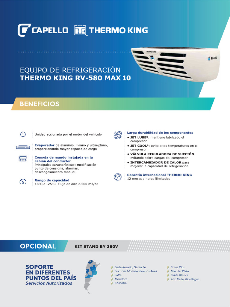 ThermoKing RV580 | PDF