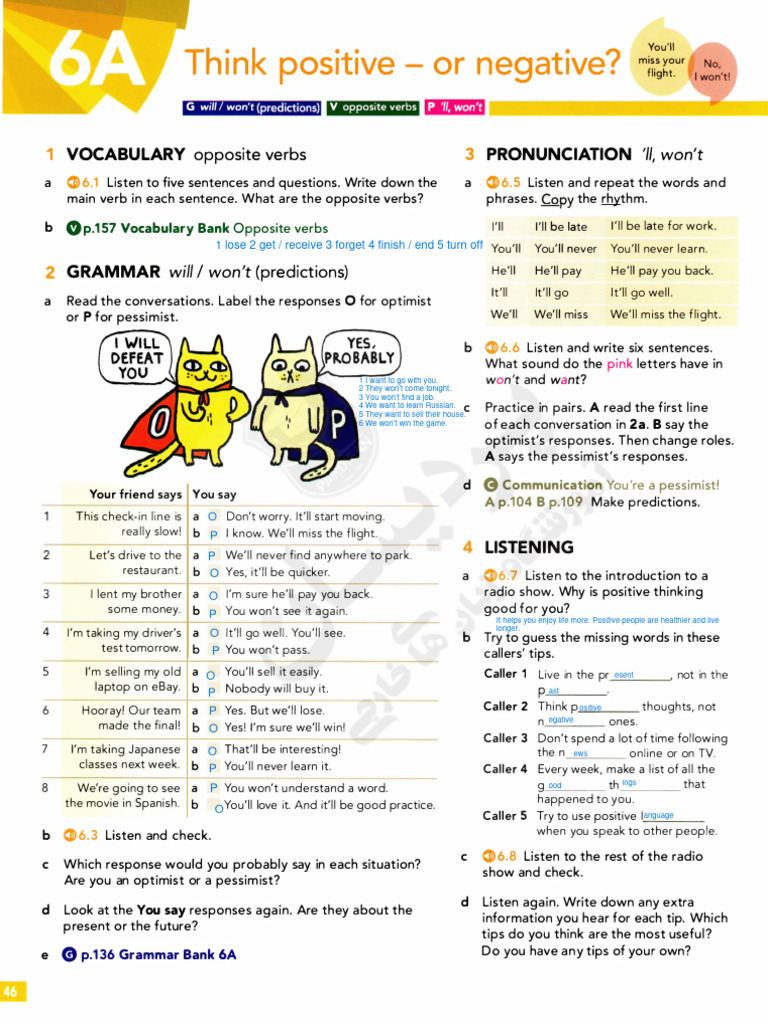 American English File 2 Third Edition 47 51 | PDF