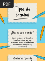 Tipos de Oraciones en Espanol Una Guia Completa | PDF | Oración ...