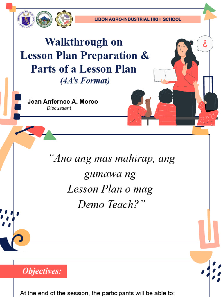 Lesson Plan Preparation Guide | PDF | Lesson Plan | Differentiated ...