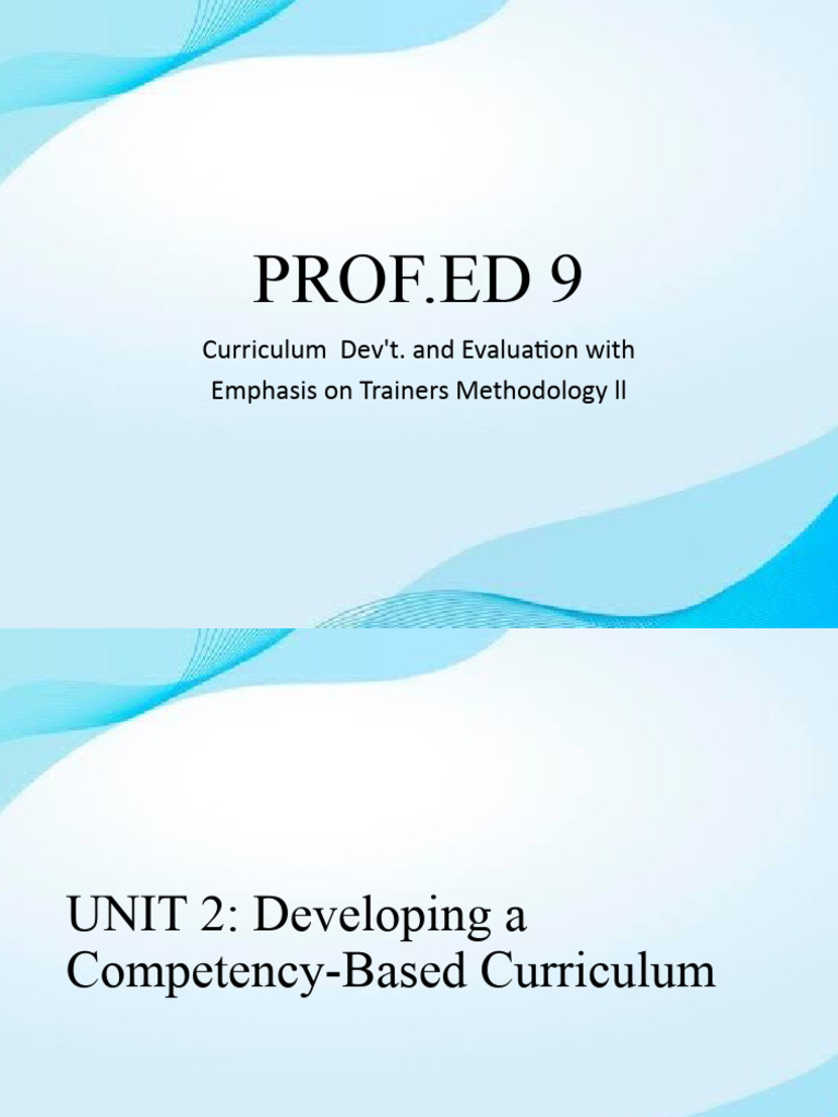 Prof - Ed 9 Wps Office 1 | PDF | Educational Assessment | Curriculum