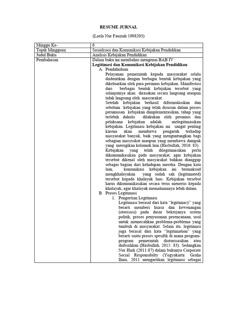 33 - Laela NF - Jurnal Baca III | PDF