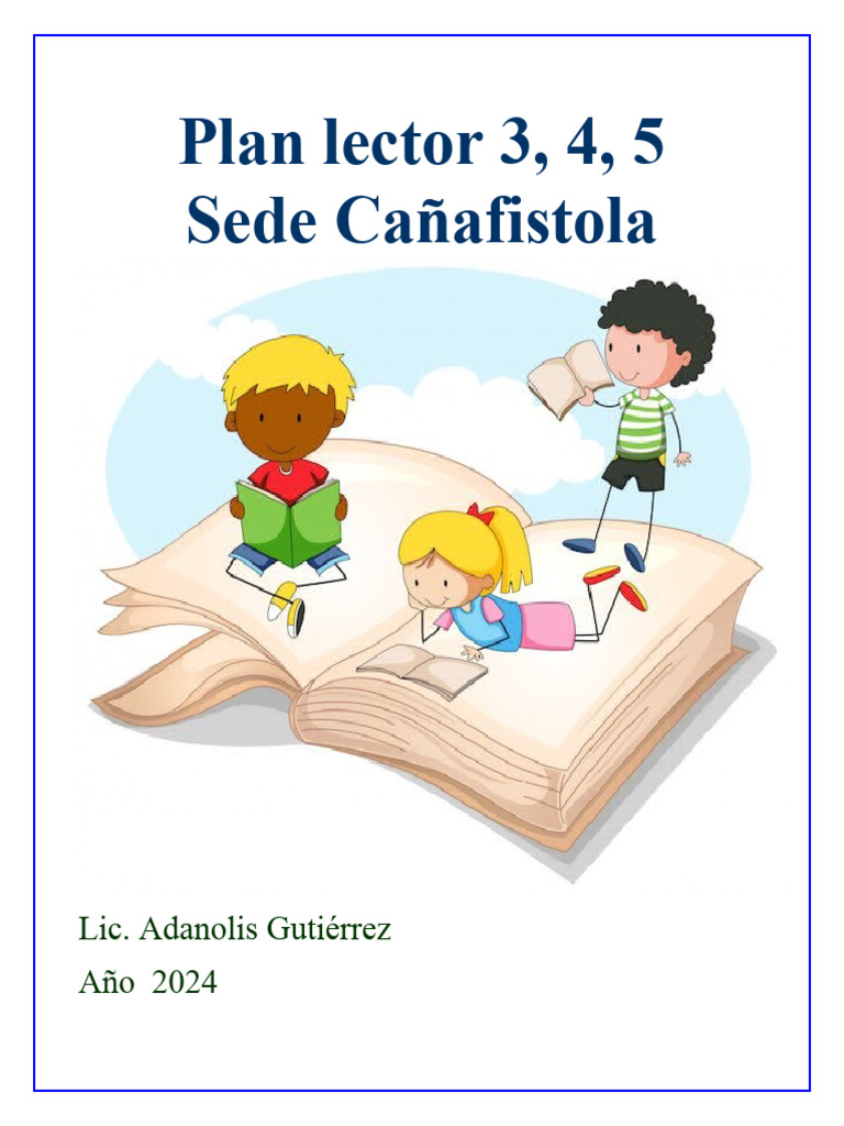 Plan Lector 3,4,5 | PDF