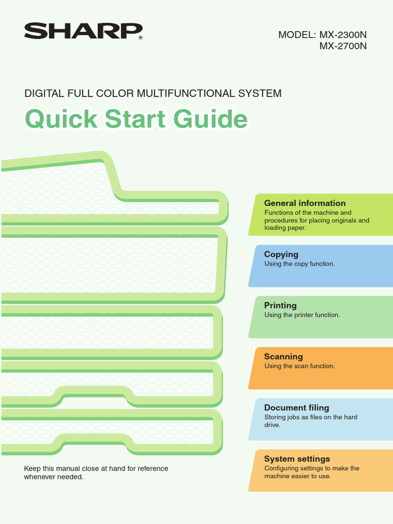 Cop Qguide MX2300N 2700N Suite | PDF | World Wide Web | Internet & Web