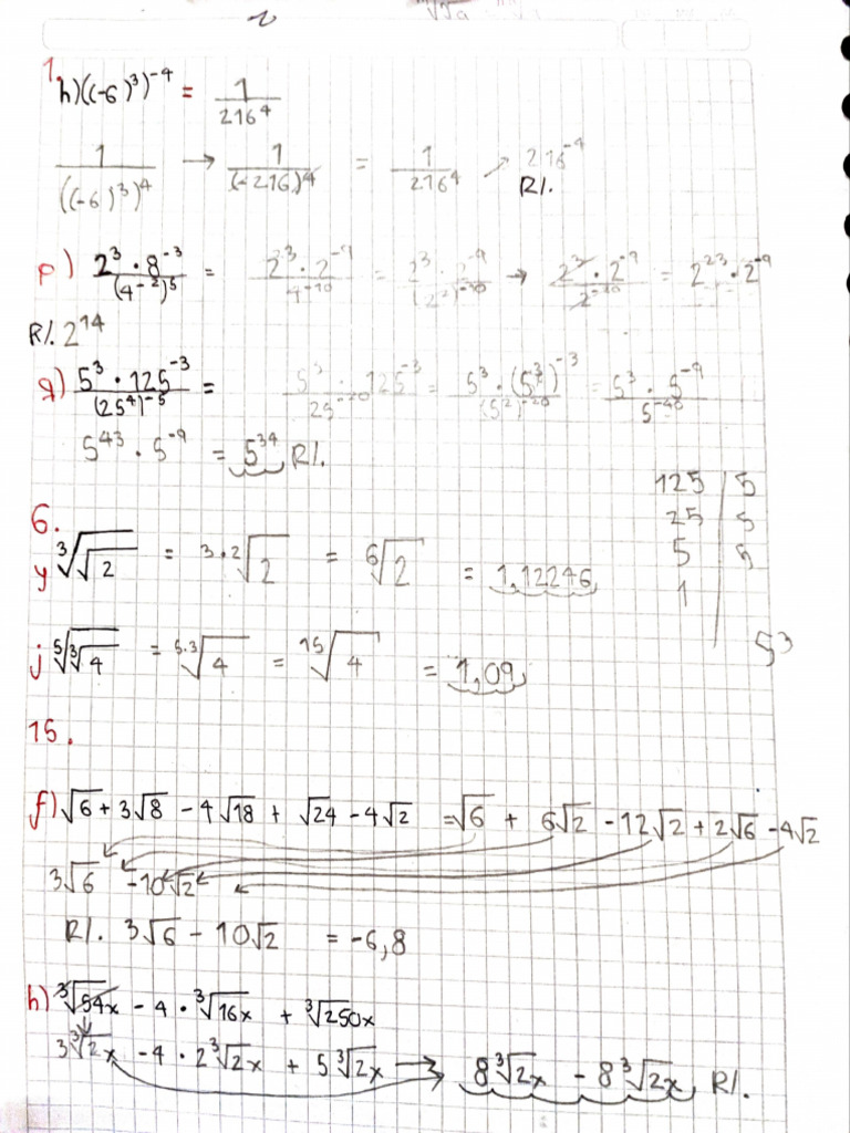 Tarea de Matematicas | PDF